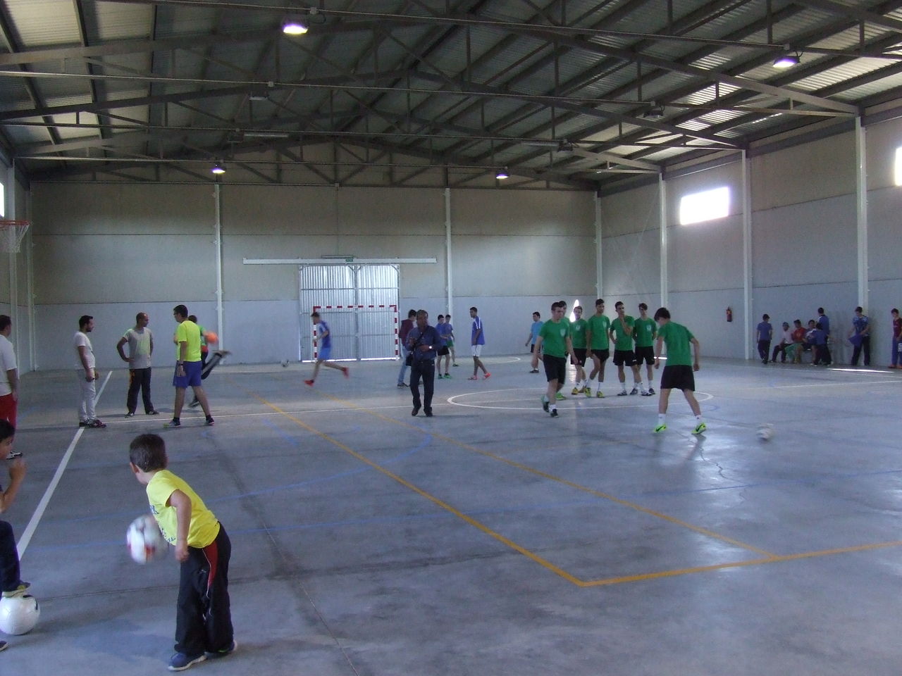 Inauguración Oficial del Pabellón polideportivo de Entrín Bajo